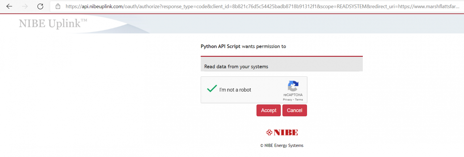 NIBE Heat Pump Monitoring via NIBE Uplink API (Python Version) | Marsh Flatts Farm Self Build Diary