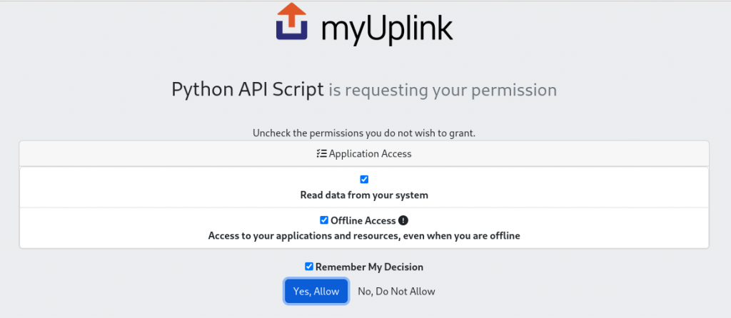 NIBE Heat Pump Monitoring via myUplink API | Marsh Flatts Farm Self Build Diary